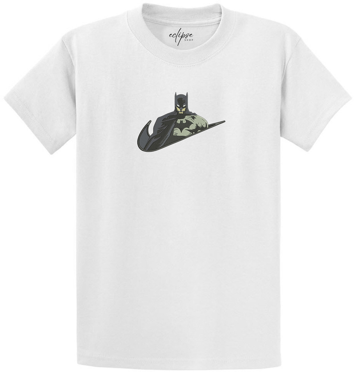 Batman Embroidered Design T-Shirt